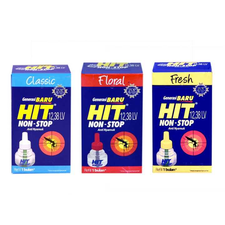 Hit Refill Non Stop 12.38 LV - 1 Bulan 33ml | Lazada Indonesia