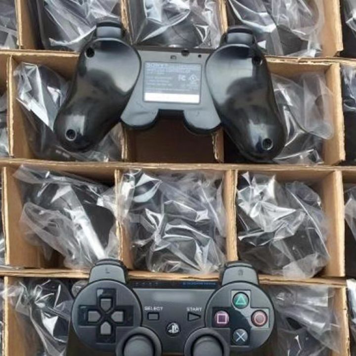 Original wireless PS3 original six axis vibration game controller P3 ...