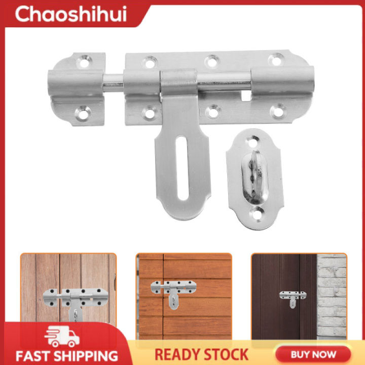 chaoshihui Thicken Heavy Deadbolt Lock Door Latch Slide Locks Stainless ...