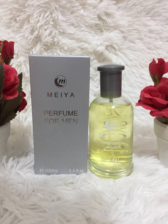MEIYA SILVER PERFUME SPRAY FOR MEN(BUY 2 PERFUME GET 1 FREE NECKLACE ...