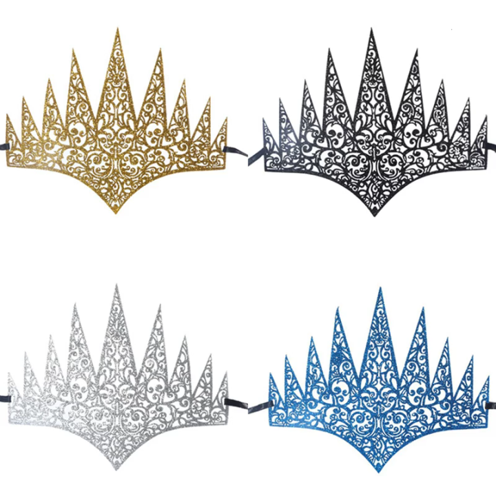 Medieval Cutout Face Mask Headwear For Halloween Balls Themed ...