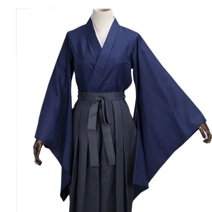 Japanese Kimono Men and Women Kendo Uniform Hakama Aikido Uniforme Sets ...