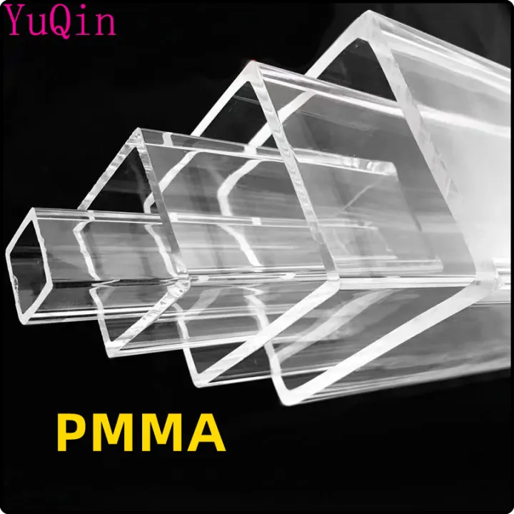 [9038] All-Size Acrylic square tube pipe hollow duct transparent ...