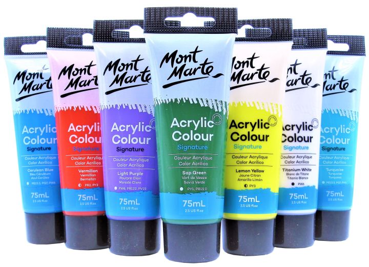Mont Marte Acrylic Color Paint Signature 75ml | Lazada PH