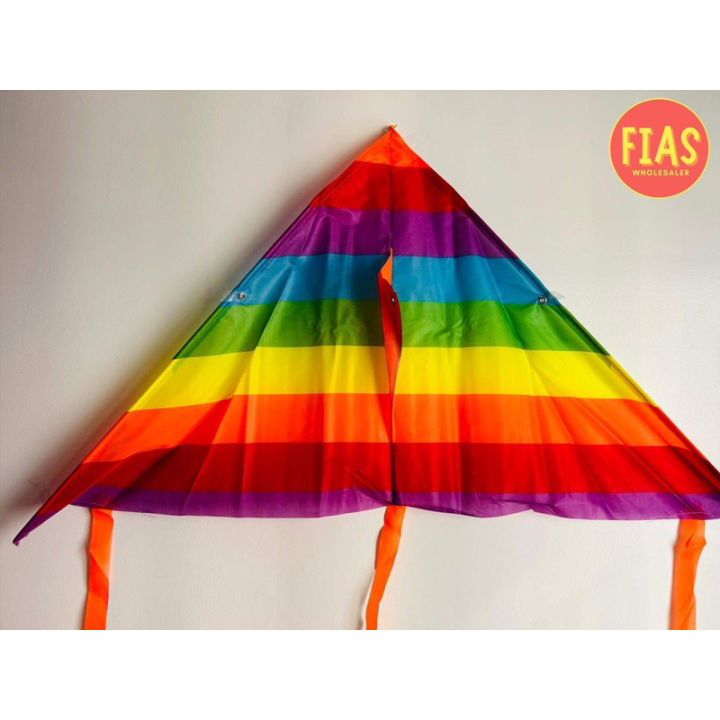 Stripe Kite / Sarangola 100cm x 65cm (50m wire) | Lazada PH