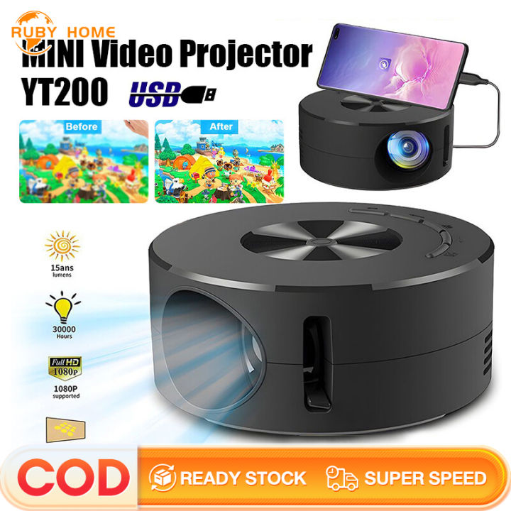 Projector Laptop Classroom Projector Classroom Mini Projector LCD 4K ...