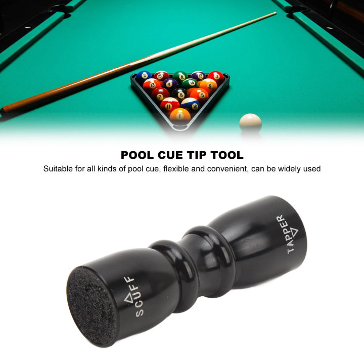Tuwei Tip Shaper 3 In 1อุปกรณ์ปลายบิลเลียดอลูมิเนียมอเนกประสงค์สำหรับ ...