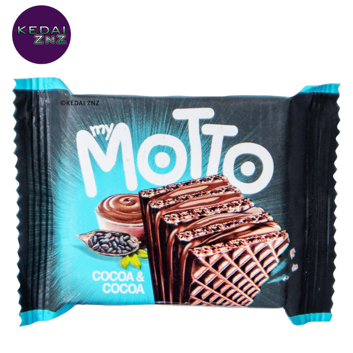 Chocolate My MOTTO COCOA Wafer 34g Coklat | Lazada