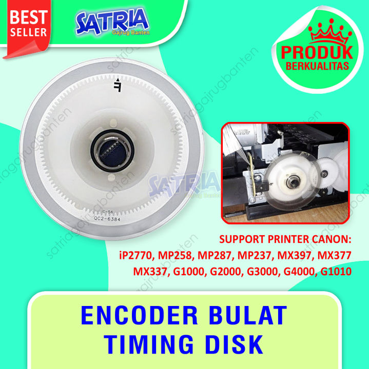 Encoder Bulat Timing Disk Printer Canon iP2770 MP258 MP287 MP237 MX397 ...