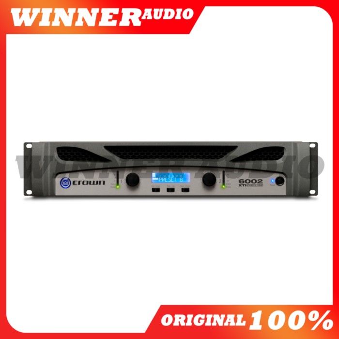 CROWN XTi 6002 POWER AMPLIFIER ORIGINAL | Lazada Indonesia