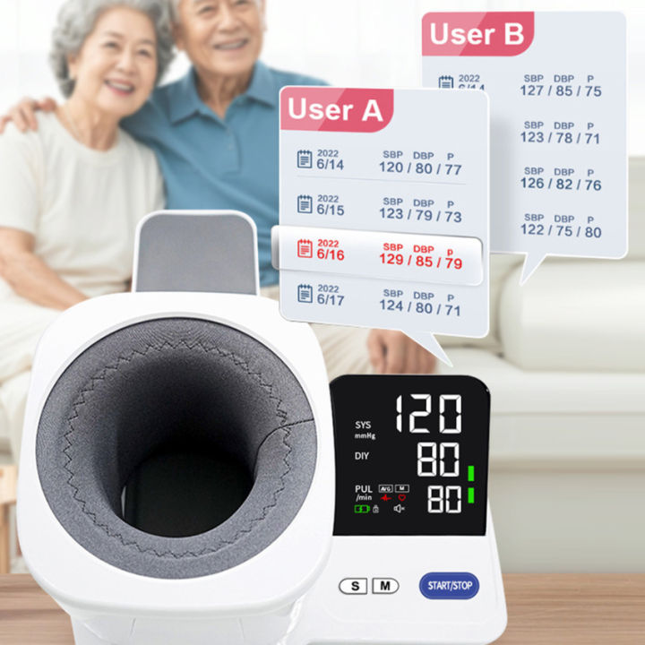 Tunnel-Style Smart Electronic Blood Pressure Monitor – Easy Measurement ...