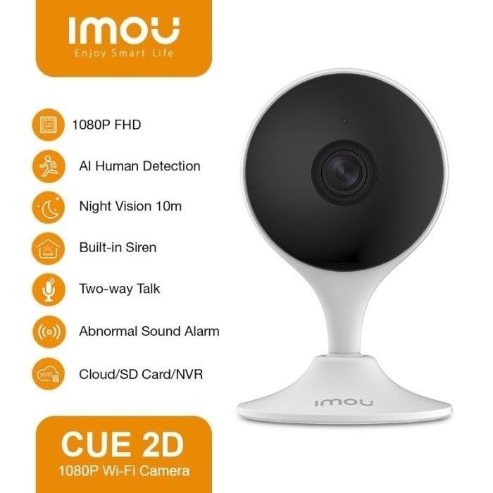 Imou Cue 2D 1080P Smart Wifi Camera Indoor IP Cam Wireless CCTV ...