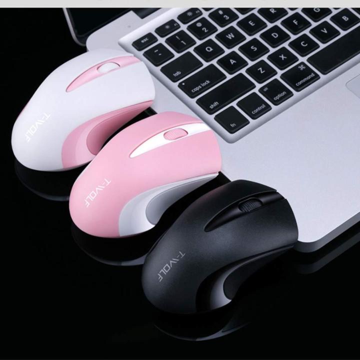 T-Wolf Q2 wireless USB mouse, compact office,school Long Range ...