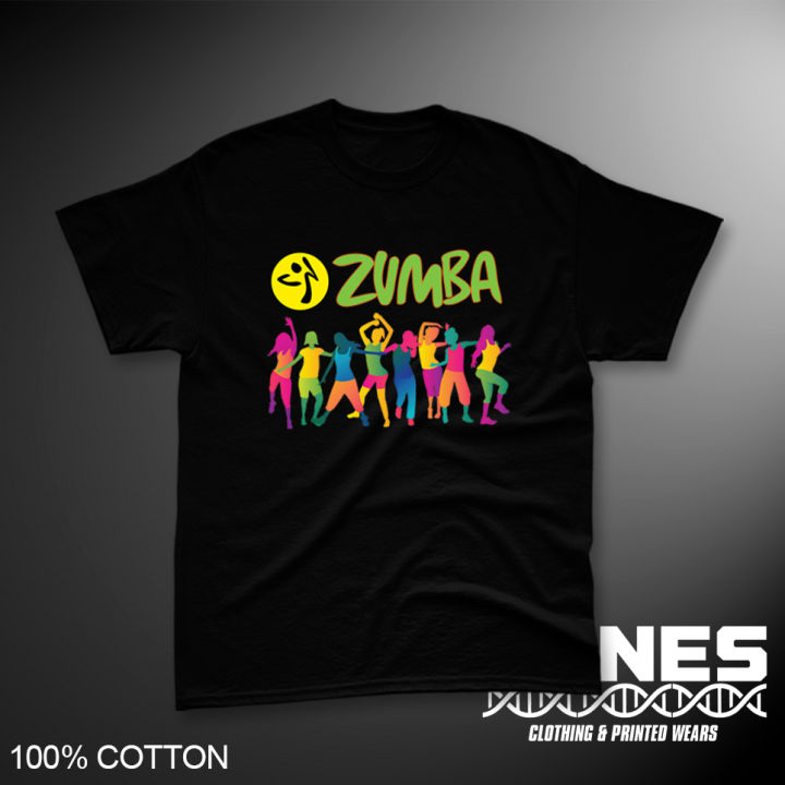Assorted Colors Zumba Fashion zumba shirt Quality Cotton (Adult ...