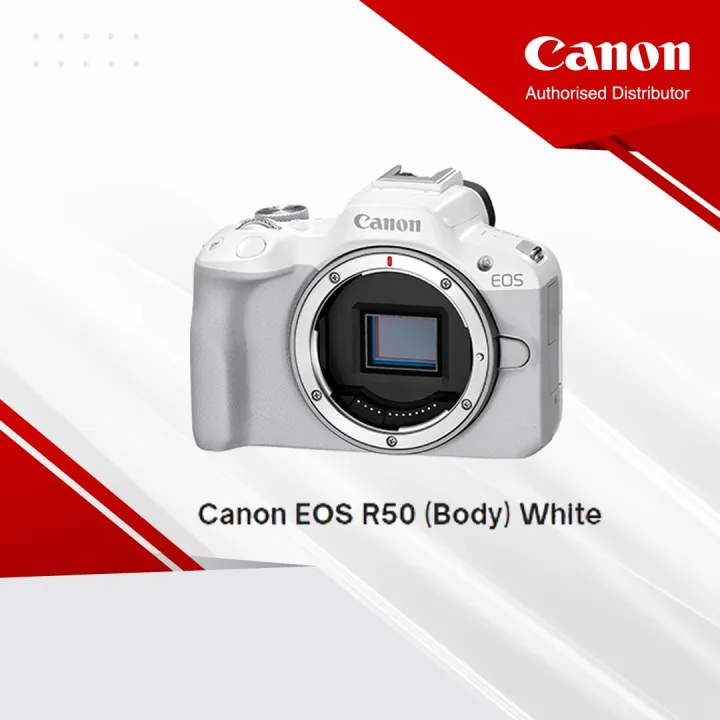 Canon EOS R50 (Body) White | Lazada Indonesia