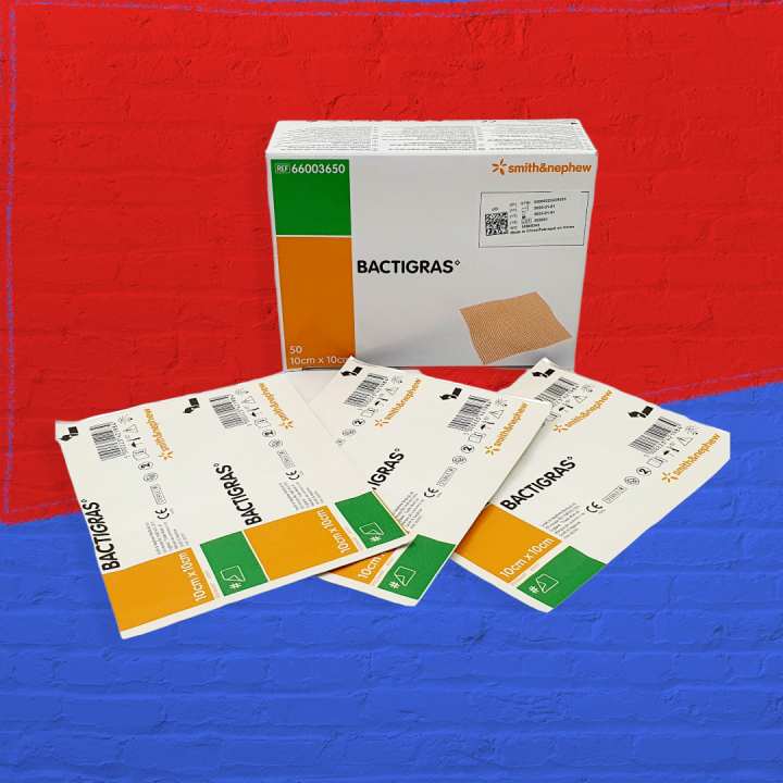 BACTIGRAS DRESSING Medicated Paraffin Gauze Dressing (sold per pc ...