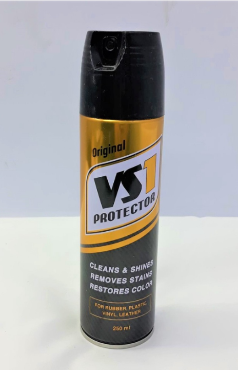 VS1 PROTECTOR SPRAY 250ML / PANG LINIS NG MOTOR O SASAKYAN /MOTOR ...