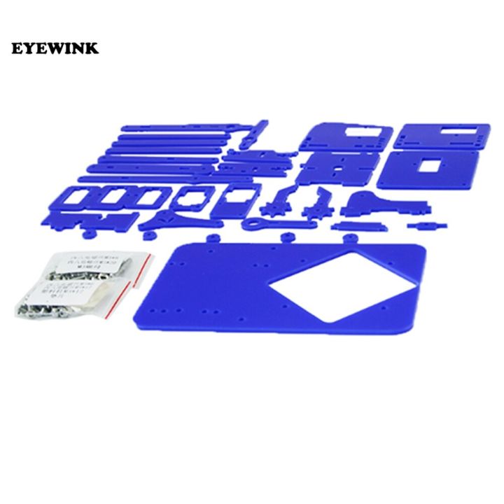 Biue/Black Diy Robotic Arm Claw Kit For Arduino R3 High Hardness ...