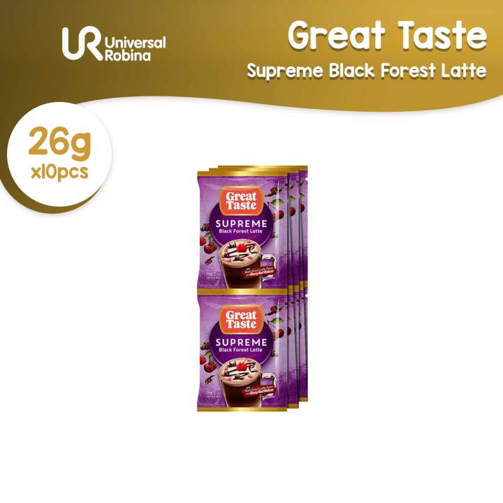 Great Taste Supreme Black Forest Latte (26g x 10) | Lazada PH