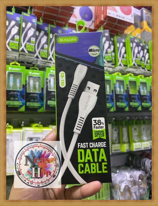 BAVIN CB195 2.4A 1M Fast Charging & Data Transfer Cable for (Android ...