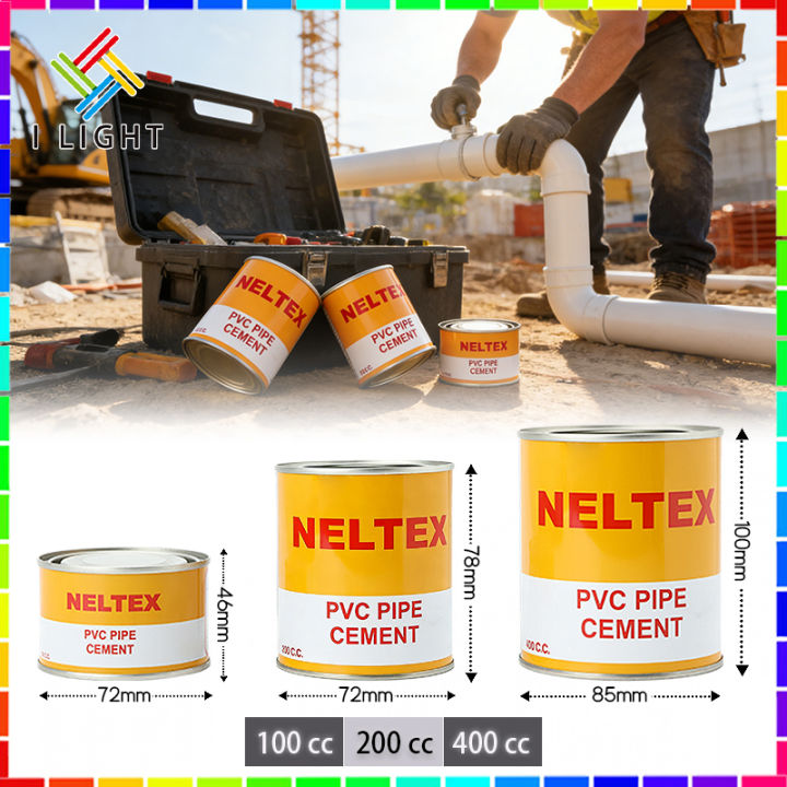 （Fast Delivery）NelTex Pvc Solvent Pipe Cement/ Adhesive 100cc/200cc ...