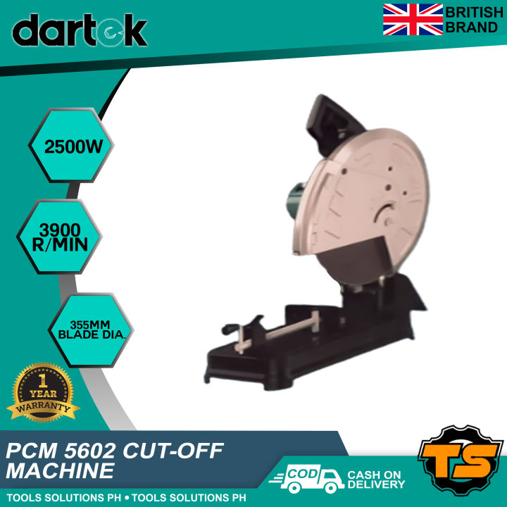 DARTEK PCM 5602 Cut Off Machine 2500W 355MM | Lazada PH