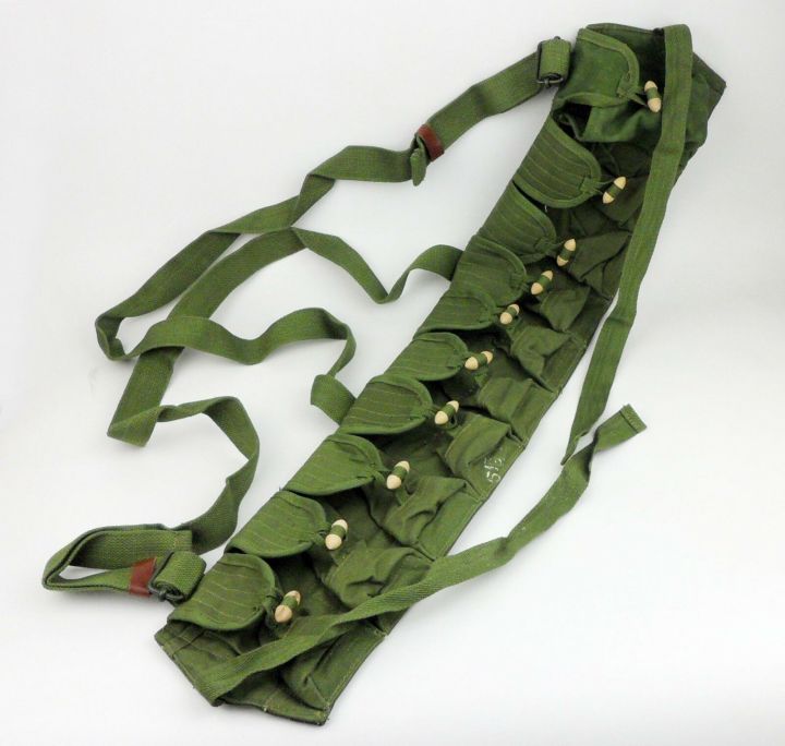 ORIGINA SURPLUS MILITARY COLLECTION Old Stock SKS Ammo Pouch Canvas SKS ...