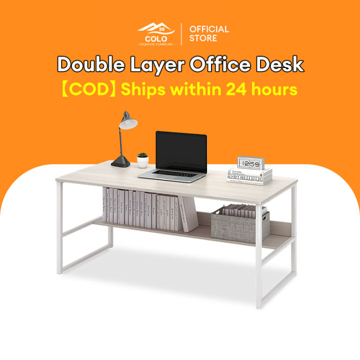 Study Table Computer Table 80/100/120cm Office Table Study Desk Table ...