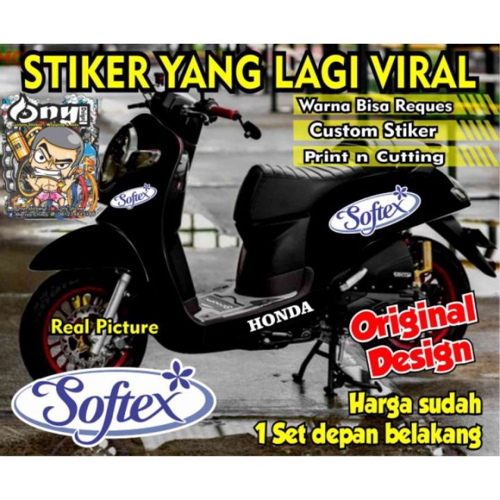 STIKER SCOOPY SOFTEX | Lazada Indonesia
