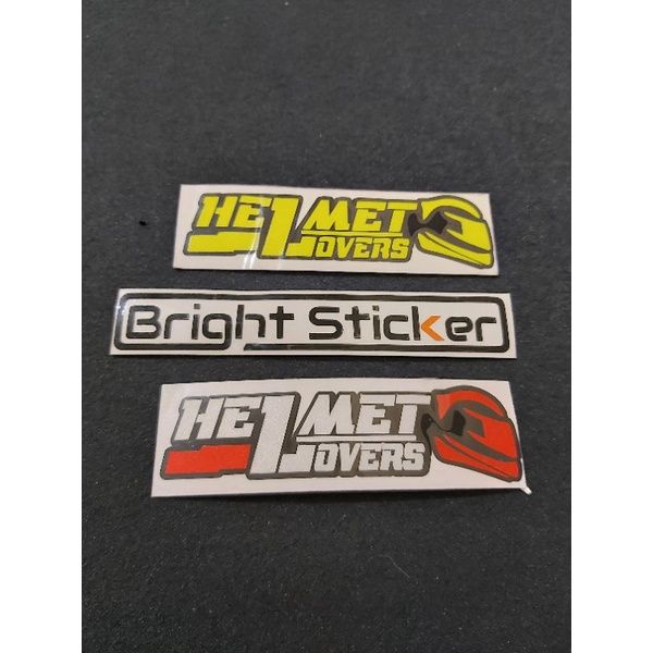 STICKER HELM HELMET LOVERS CUTTING | Lazada Indonesia