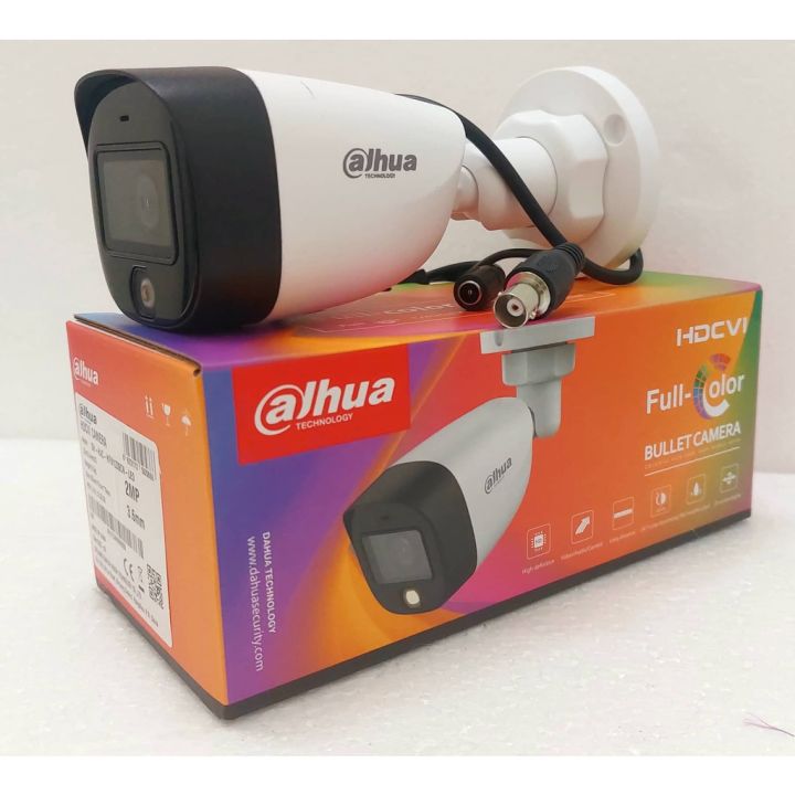 HAC-HFW1239CN-LED Full Color Day and Night Single LED 3.6mm/2.8mm 2MP | Lazada PH