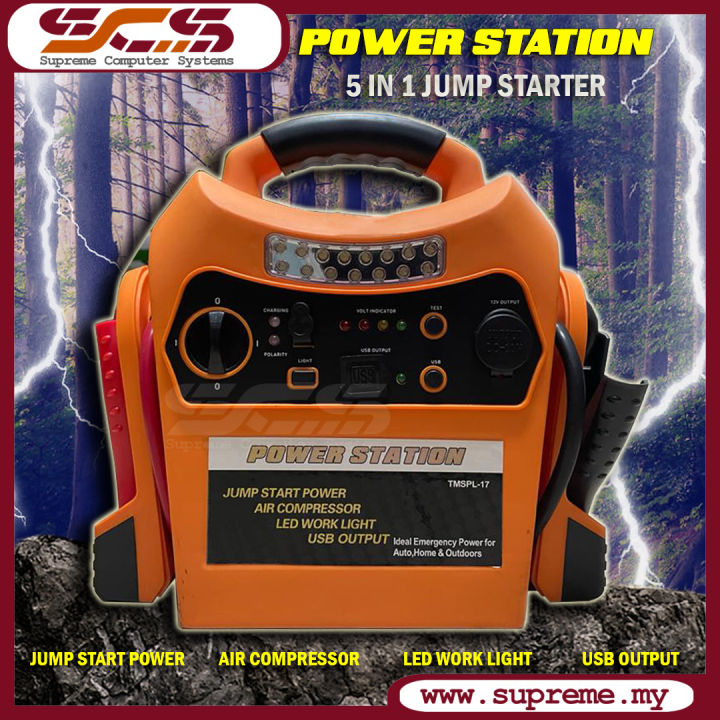 12V Portable Jump Starter / Portable Multifunctional Jump Starter ...