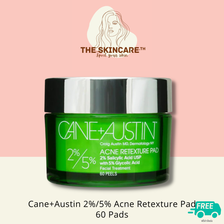 [Clearance!!] | Cane+Austin Acne Retexture Pad 2% Salicylic Acid with 5 ...