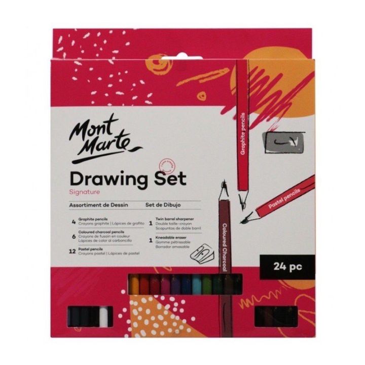 Mont Marte Drawing Set | Lazada PH