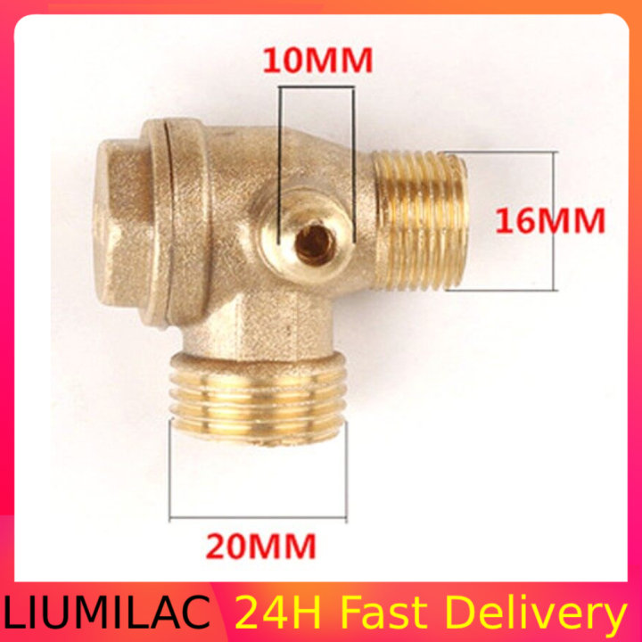 LIUMILAC Brass Air Compressor Replacement Accessories Air Pump Check ...