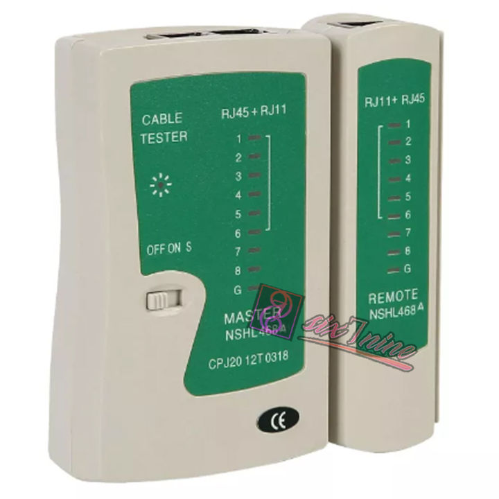 RJ45 CAT5e CAT6 RJ11 LAN and Telephone Network Cable Tester | Lazada PH