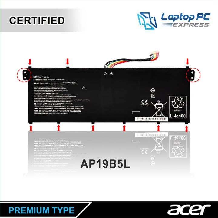 AP19B5L Laptop Battery Compatible with Acer Aspire A514-54 A515-55 A515 ...