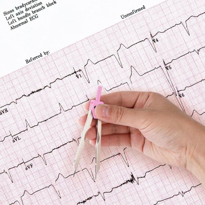 EKG Calipers ECG Calipers Measuring Tool with Ruler EKG Caliper Divider ...