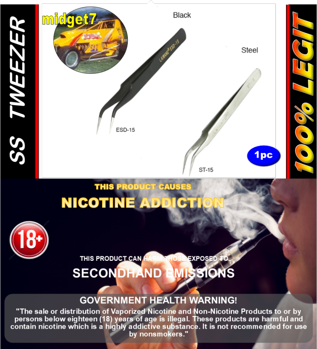 Vape DIY Tweezers Tool for Atomizer Coils | Lazada PH