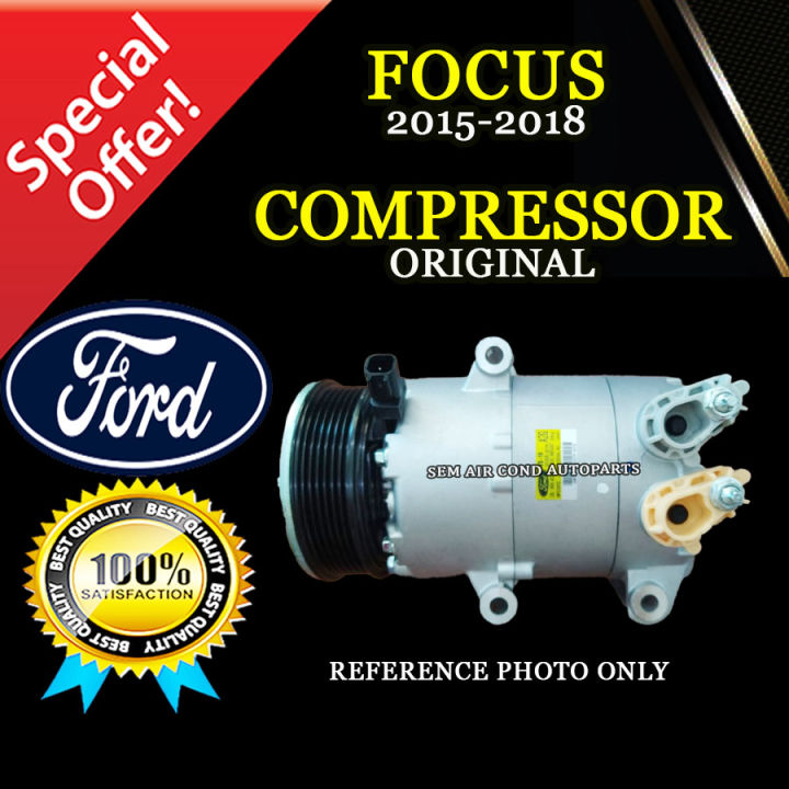 FORD FOCUS 2015-2018 YEAR ORIGINAL COMPRESSOR/ KOMPRESOR (CAR AIRCON ...