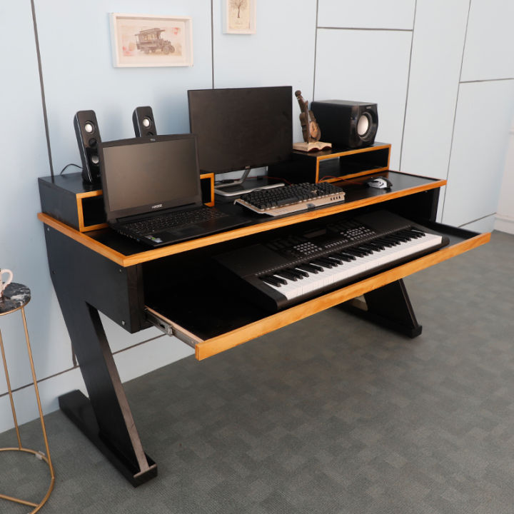 Solid wood piano table arranger table music production table studio ...