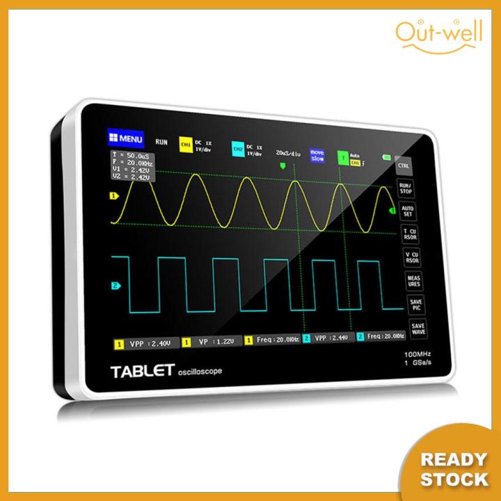 Professional Digital Oscilloscope Analog Bandwidth 1GSa/s Sampling Rate ...