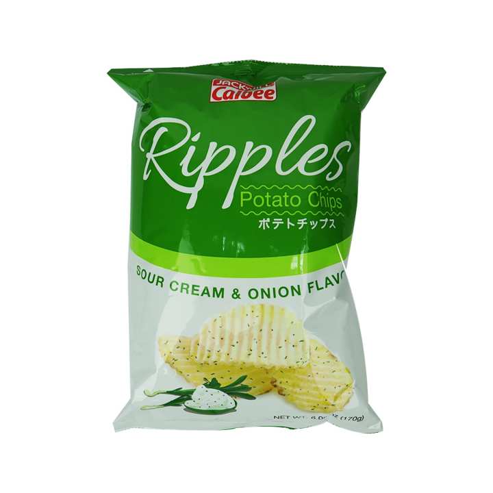 Calbee Ripples Sour Cream & Onion (170g) | Lazada PH