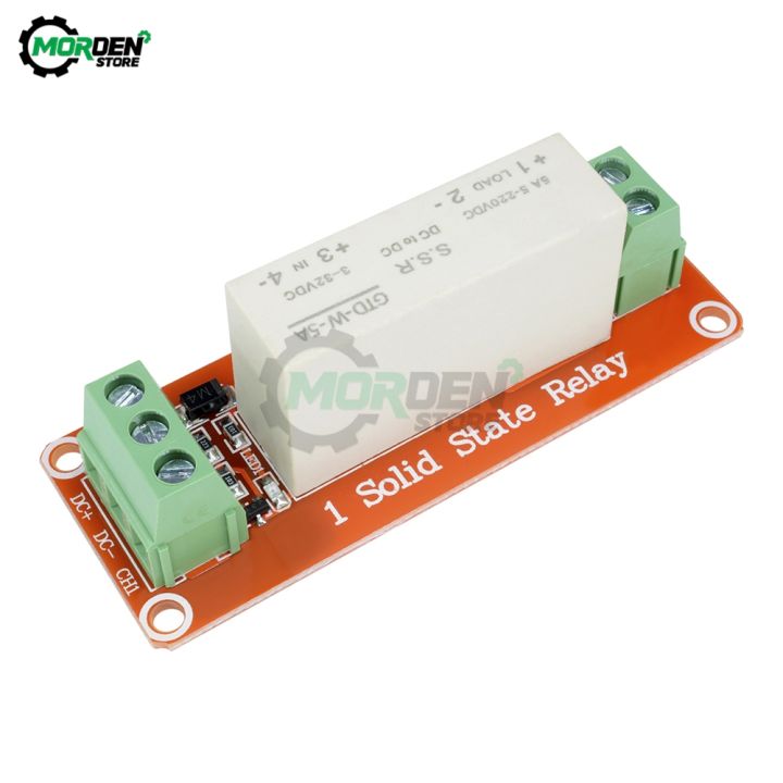 {Tai yong Electric} DC 5V 1 Channel SSR Solid State Relay High and Low ...
