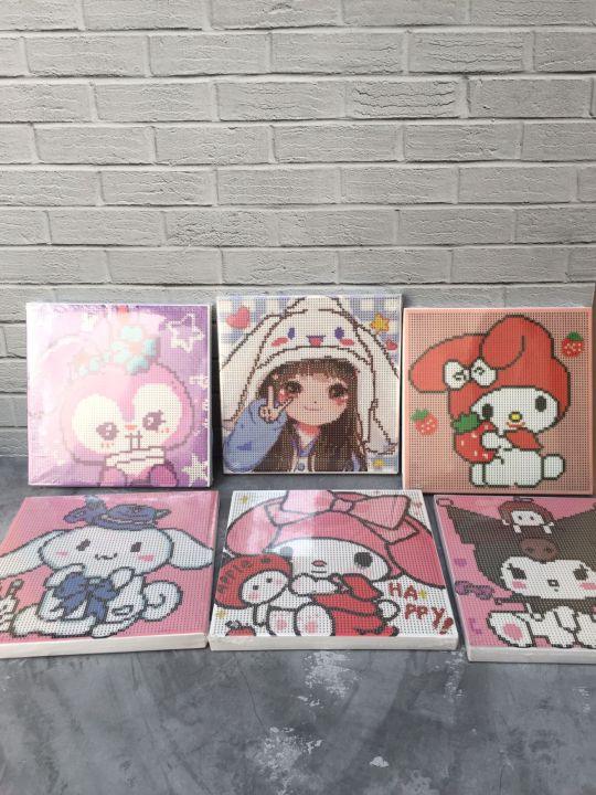 DIY Frame Bingkai Sticker Pop diamond Sticker 5D painting disney ...