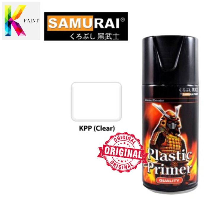 Samurai Spray Paint KPP Plastic Primer Samurai 300ml | Lazada