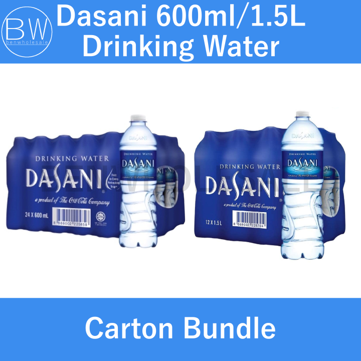 Dasani Drinking Water (600ml/1.5L) | Lazada Singapore