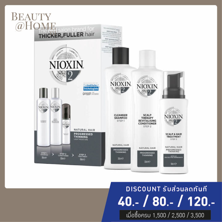 *พร้อมส่ง* NIOXIN Starter Kit System 2 150+150+40 (MFD: 05/22) | Lazada ...