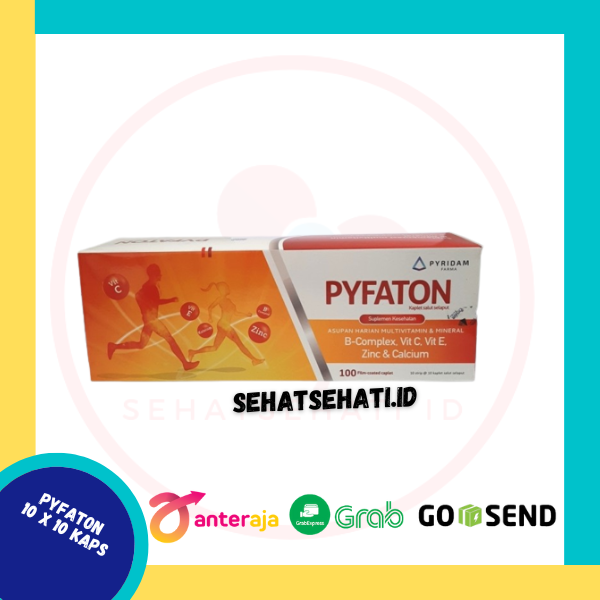 Pyfaton 10 x 10 Kaps multivitamin yang dapat meningkatkan daya tahan ...