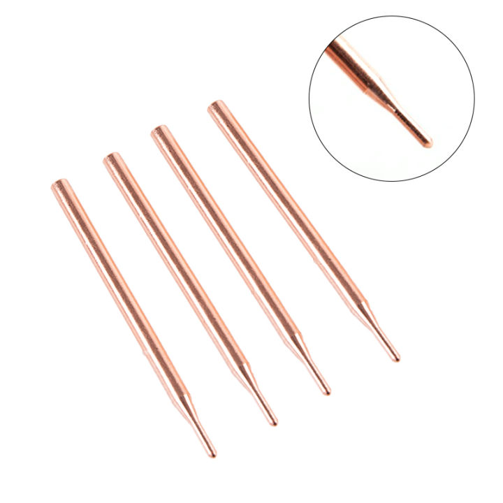 2Pcs 18650 Lithium Battery Spot Welder Electrode Tip for High Detailed ...